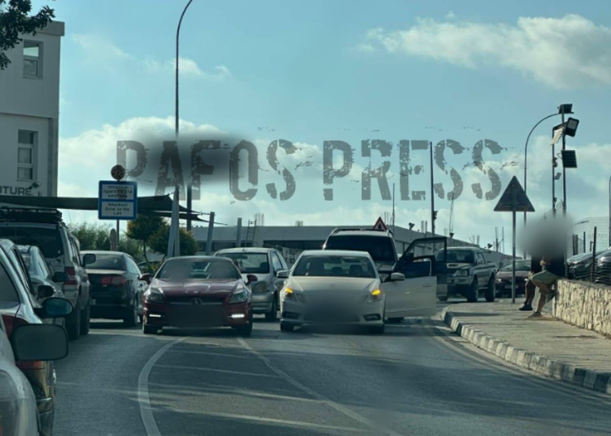 ΠΡΙΝ ΛΙΓΟ: Με ένα τροχαίο παραλύουν σχεδόν τα πάντα (pic) - Pafos Press