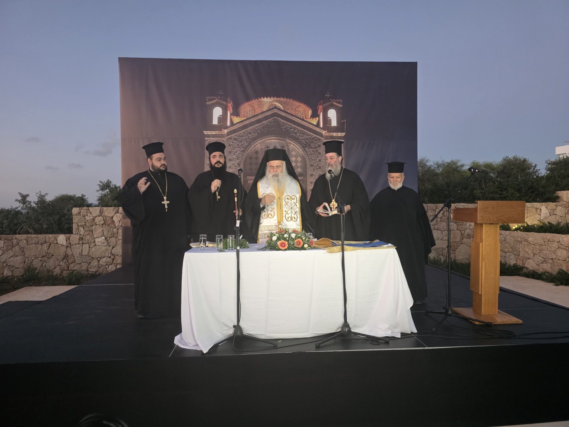 Εγκαινιάστηκε η ανακαινισμένη πλατεία Αγίου Γεωργίου Πέγειας - Pafos Press
